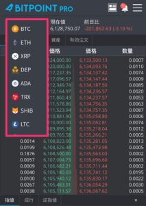 ビットポイントプロ(BITPOINT PRO)のやり方・切り替え方法｜スマホで板取引 | バンドマンと音楽NFT