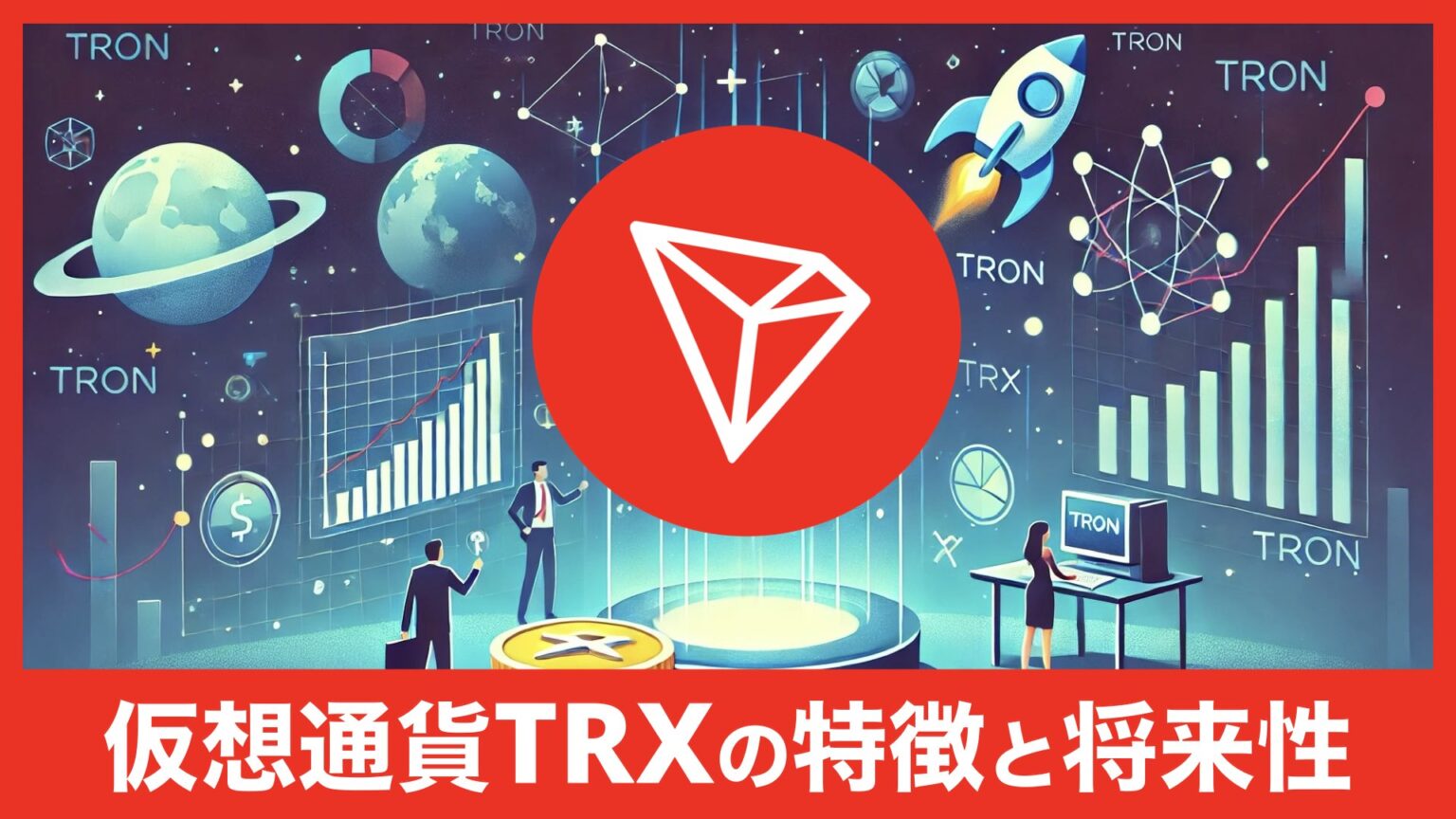 仮想通貨TRON(TRX/トロン)の特徴と将来性を初心者向けに徹底解説 | バンドマンと音楽NFT
