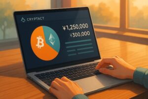 【初心者向け】クリプタクト(cryptact)の使い方を3ステップで解説｜NFT・仮想通貨の損益計算を自動化 | バンドマンと音楽NFT